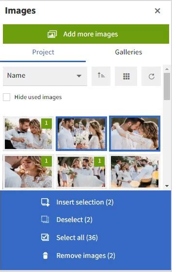 Tilføj Og Rediger Billeder I Saal Online Designer