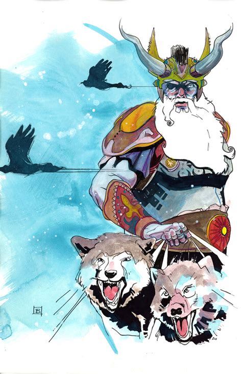 Odin The All Father By Bfowler On Deviantart