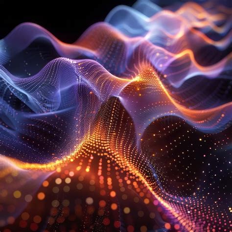 Highly Advanced Mathematical Visualization Calculus Graph Holographic Nature Of Reality Dot Work