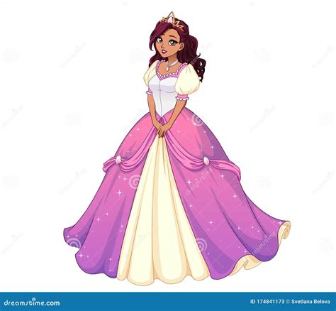 Cartoon Princess Card 18390659