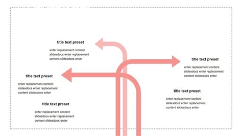 Diagram Of Pink Arrows Google Slide Theme And Powerpoint Template Slidedocs