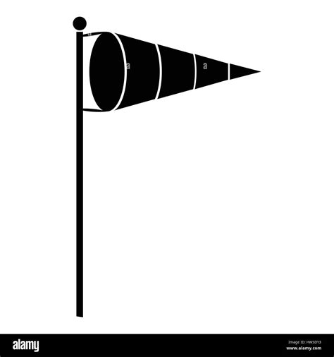 Wind Vane Icon Simple Style Stock Vector Image And Art Alamy