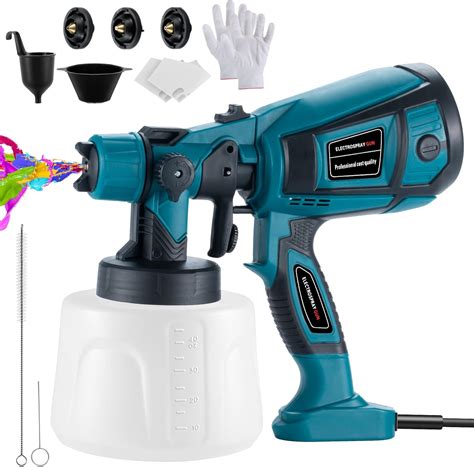 Pistola De Pintura 800w Pistola Para Pintar Eléctrica Con Recipiente