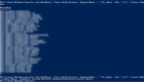 Powershell 2 0 Get Printer Equivalent