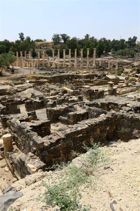 The Ancient City Of Beit She`an Editorial Image Image Of Beit