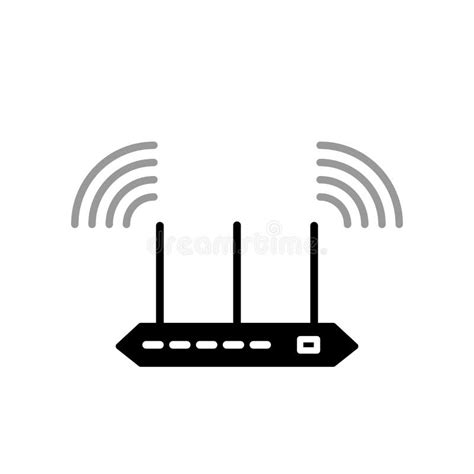 Illustration Vector Graphic Of Router Icon Stock Vector Illustration