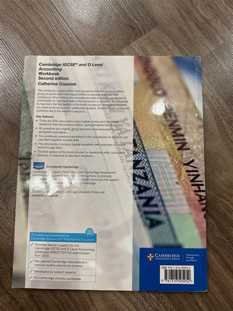 Cambridge Igcse And O Level Accounting Workbook Hobbies And Toys Books