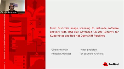 red hat advanced cluster security for kubernetes and red hat openshift