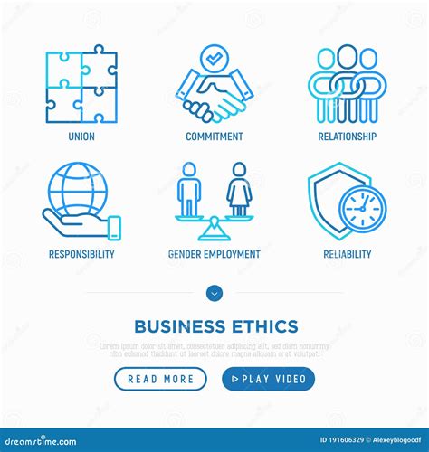 Commitment Thin Line Icon Handshake Shield Check Mark Icon Vector