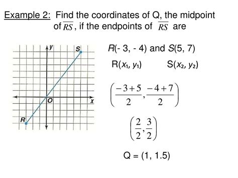 PPT 1 1Line Segments Distance And Midpoint PowerPoint Presentation ID 2430644