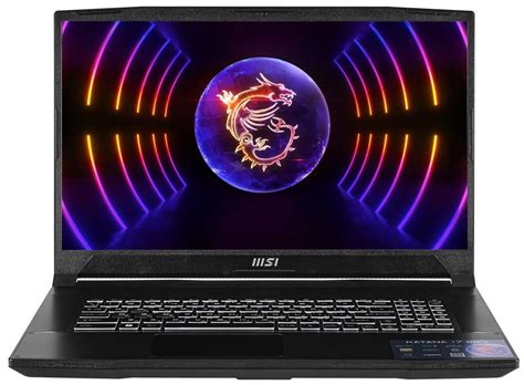 Ноутбук MSI 17.3" GF76 Katana 17 B12VGK-275XRU черный купить по низкой ...