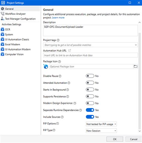 While Publish My Uipath Project Getting Error As Value Cannot Be Null