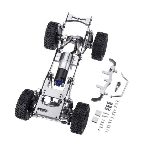 Upgrade Parts Metal Chassis For Wpl C14 C24 1 16 Crawler Rc Vehicle