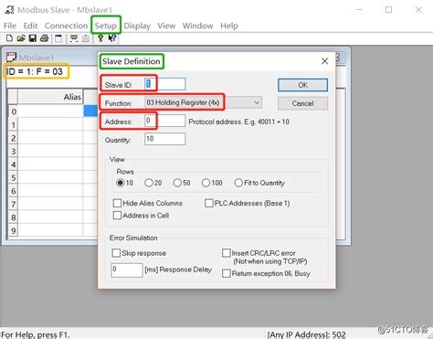 Python 读取modbus Tcp寄存器 如何设置设备地址 Python Modbus Slavemob64ca13f3c9f0的技术