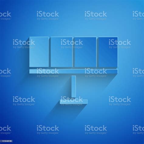 종이 는 파란색 배경에 격리 태양 에너지 패널 아이콘을 잘라 종이 아트 스타일입니다 벡터 일러스트레이션 0명에 대한 스톡 벡터 아트 및 기타 이미지 Istock