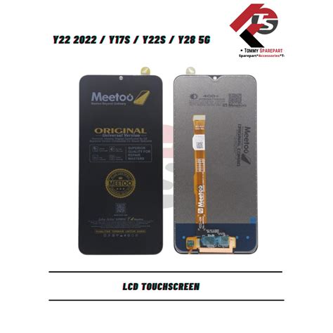 Jual Lcd Touchscreen Vivo Y22 2022 Y17s Y22s Y28 5g Kualitas Original Meetoo Shopee