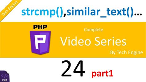 Coding In Php Hindi 24 Part1 How To Use Strcmp Similartext String Function Youtube