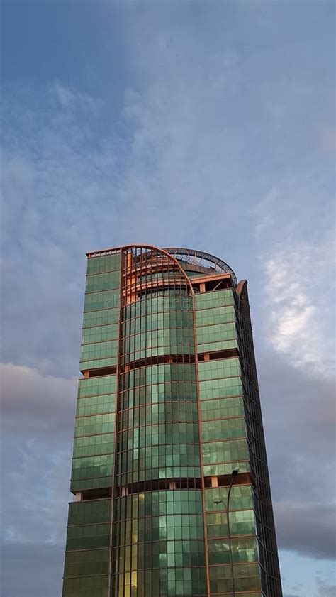 Green Tower In Jakarta Indonesia Stock Image Image Of Tower Green 376501451