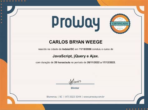 carlos bryan weege on linkedin javascript jquery e ajax na proway