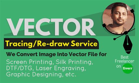 Trace Or Redraw Your Artwork Into A Vector By Vectorasif Fiverr