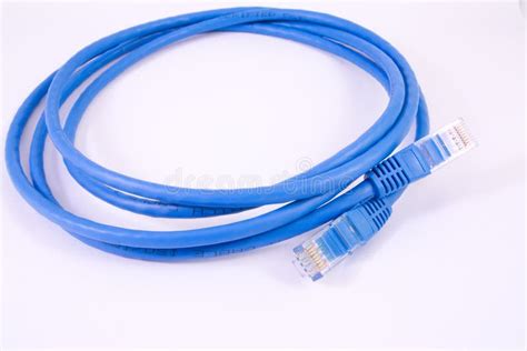 Network Cable Patch Cord Stock Photo Image Of Cat