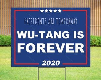 Wu Tang Lawn Sign Etsy