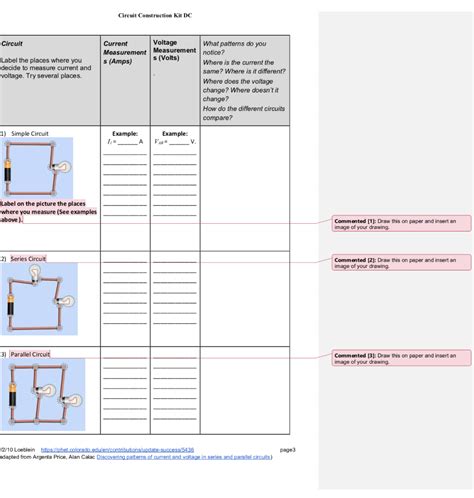 Series And Parallel Circuits Basics Phet Lab Circuit Diagram