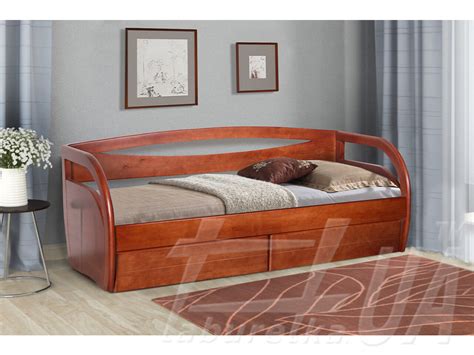 Ліжко Баварія з шухлядами Мікс Меблі Купити недорого в інтернет магазині Taburetka™