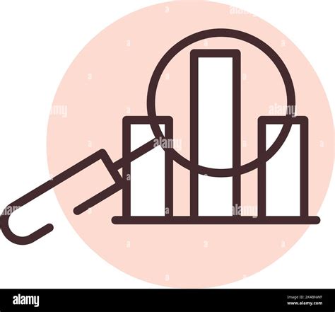 Marketing Analysis Illustration Vector On White Background Stock