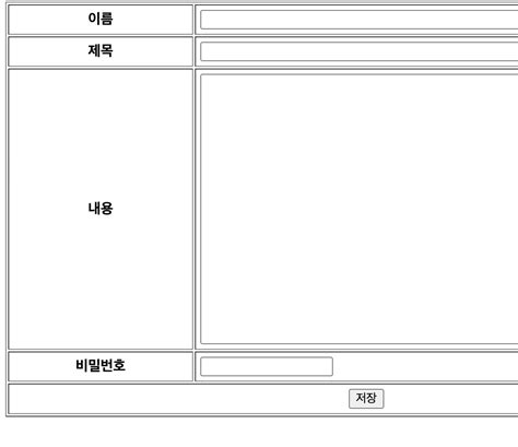 [php 7] 게시판 글 수정 및 삭제에 대해 비밀번호 설정하기 1