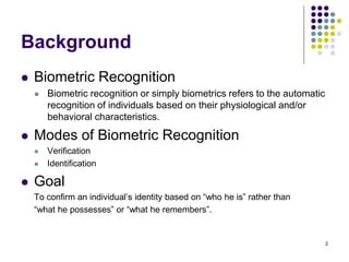 Kb Gait Recognition PPT
