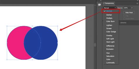 Are There Blending Modes In Illustrator