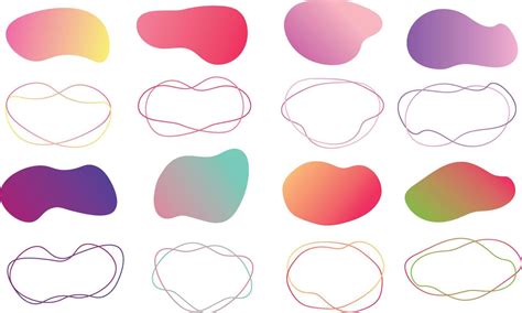 abstract blotch shape 17647008 vector art at vecteezy