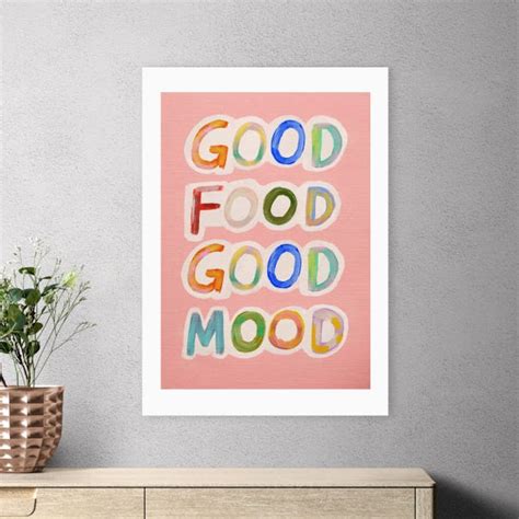 East End Prints Good Food Good Mood By Kartika Paramita Dunelm