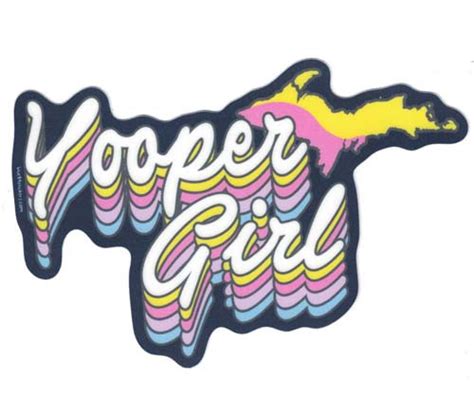 Yooper Girl Sticker Copper World