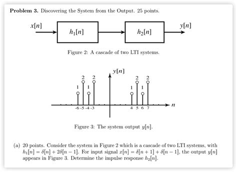 Solved Problem 3 Discovering The System From The Output 25