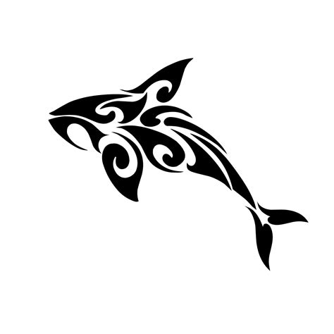 Illustration Vector Graphic Of Tribal Art Design Orca Whale 25314509 Vector Art At Vecteezy