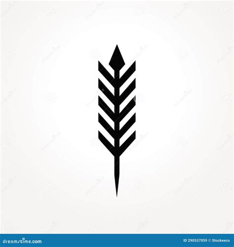 Minimalist Arrow Vector Symbol Icon For Graphic Design Stock Illustration Illustration Of