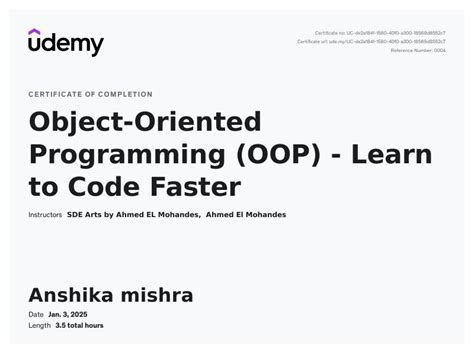 Oop Programming Udemy Softwaredevelopment Codingjourney Learning