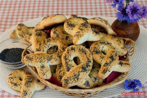 Рецепт приготовления баранок с маком. Это классический рецепт ...
