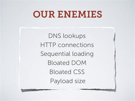 High Performance Front End Development