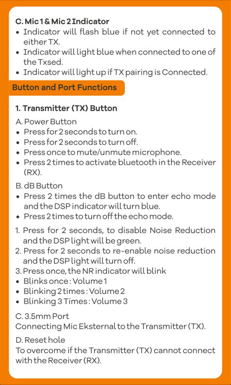 User Manual Clip On Mic Jete Mx2 Jete Indonesia