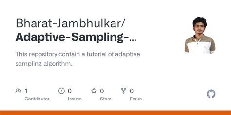 GitHub Bharat Jambhulkar Adaptive Sampling Algorithm Tutorial This