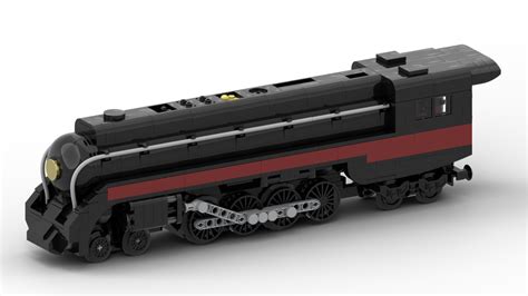 Lego Moc Moc Locomotive Norfolk And Western Class J 611 Steam Moc