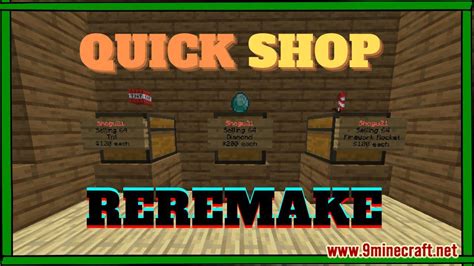 QuickShop Reremake Plugin Spigot Mc Mod Net