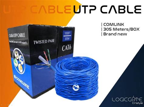 Comlink Cat Utp Cable M Ft Lazada Ph