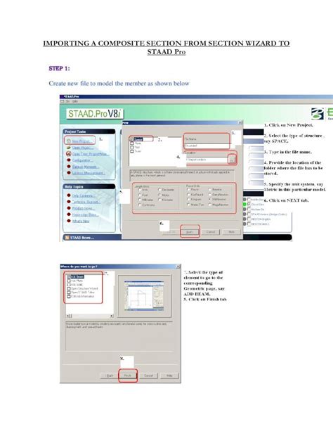 Pdf Section Wizard Tutorial Creating Composite Sections And Importing