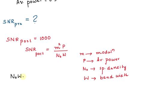 Solved An Am Receiver Operating With A Sinusoidal Modulating Wave And 80 Modulation Has A Post