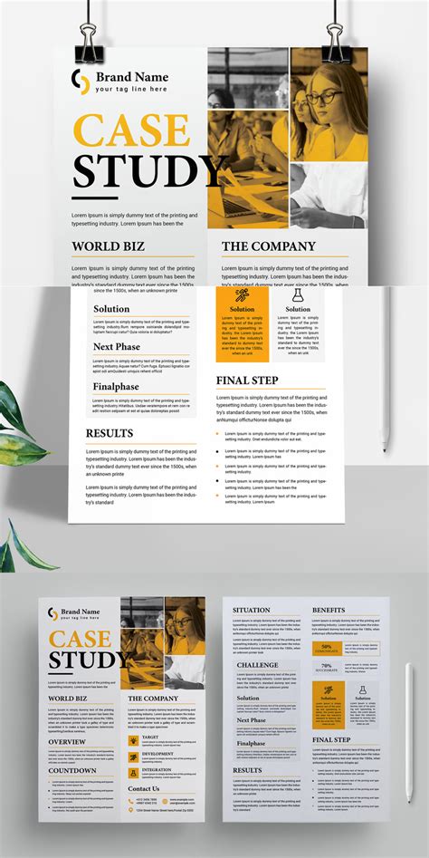 Creative Case Study Templates 378777 Templatemonster