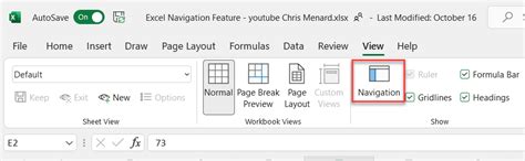 Excel How To Use The Navigation Pane For Charts Tables Pivottables